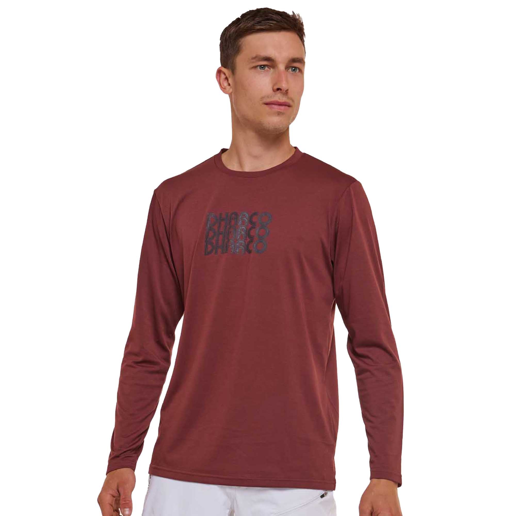 DHaRCO Men's Long Sleeve Tech Tee - L - Graze | MTB Direct