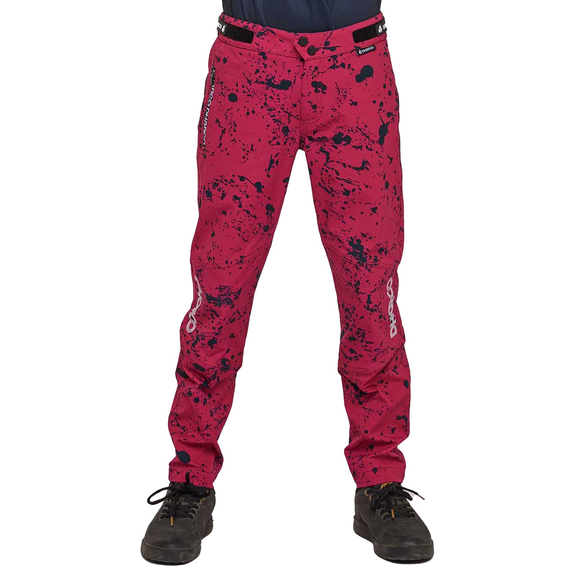 DHaRCO Youth Gravity Pants - Youth L - Chili Peppers | MTB Direct