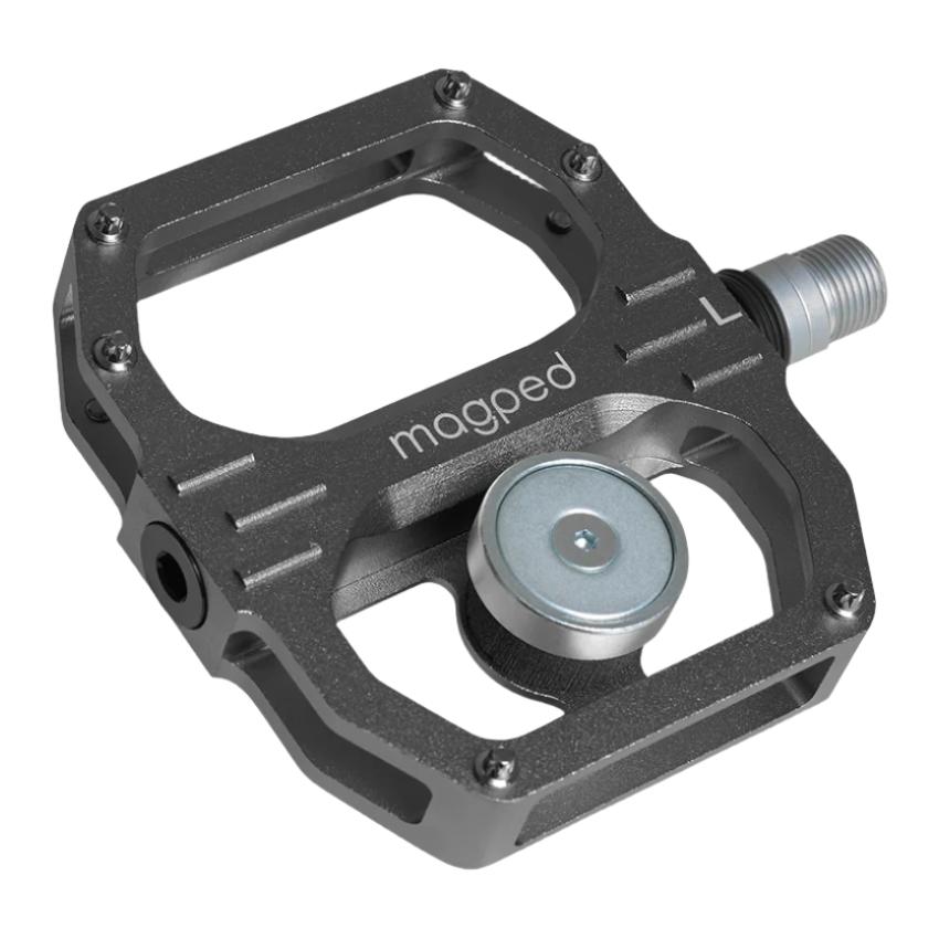 Magped Sport2 200N Magnetic Flat Pedals - Standard - Grey | MTB Direct