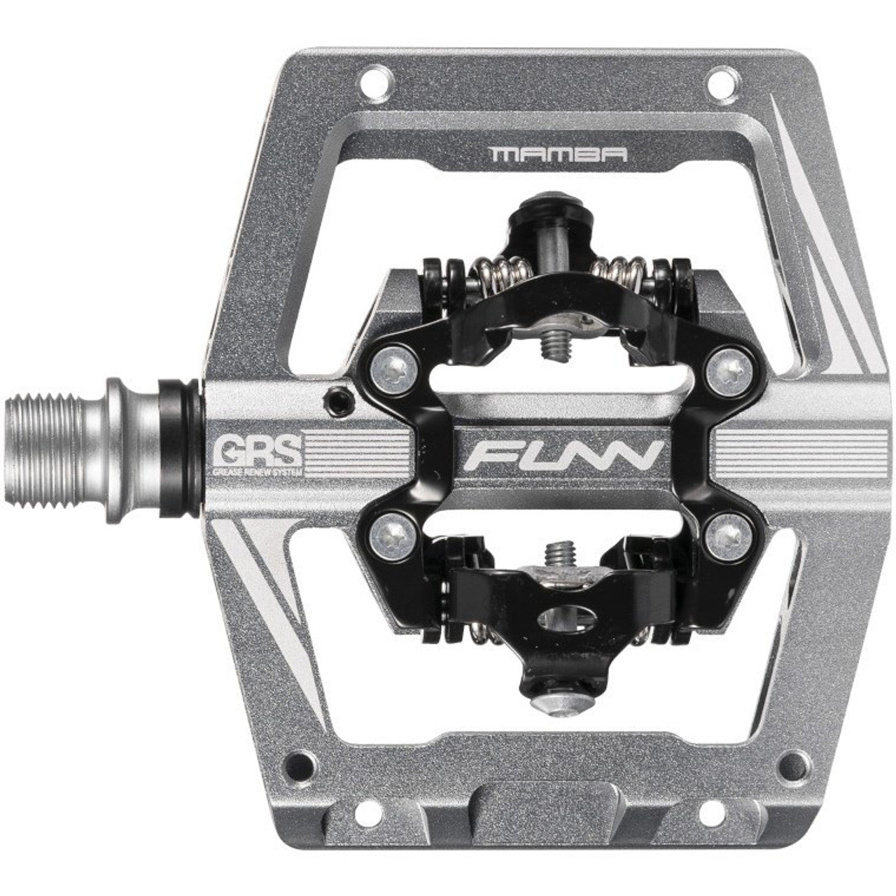 FUNN Mamba S Two Side SPD Pedals - S - Grey | MTB Direct