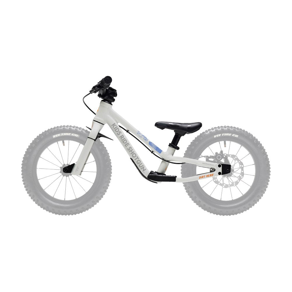 Shotgun Dirt Hero Balance Bike Spare Frame - White | MTB Direct