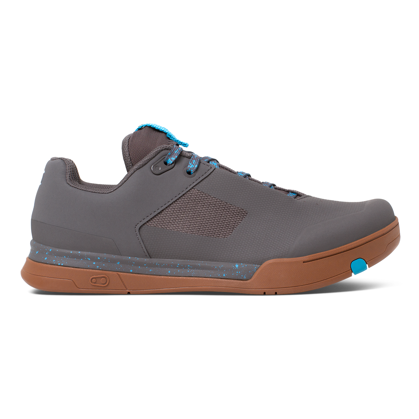 Crank Brothers Mallet Lace Clipless Shoes - US 6 - Grey - Blue Splatte ...