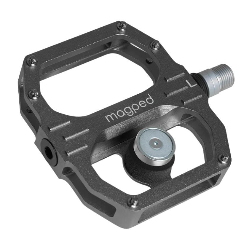Magped Sport2 100N Magnetic Flat Pedals - Standard - Grey | MTB Direct