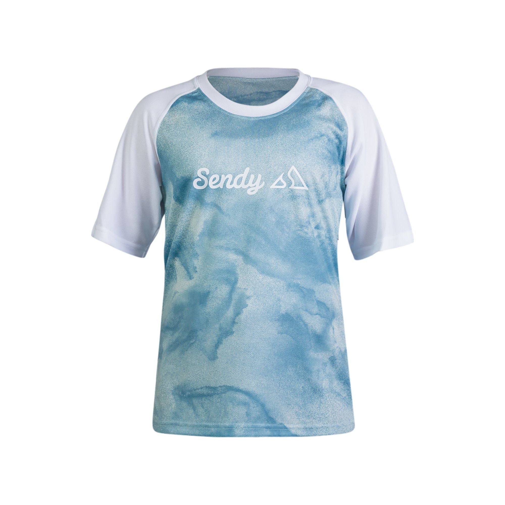 Sendy Send It Short Sleeve Youth Jersey - Youth XL - Mist | MTB Direct