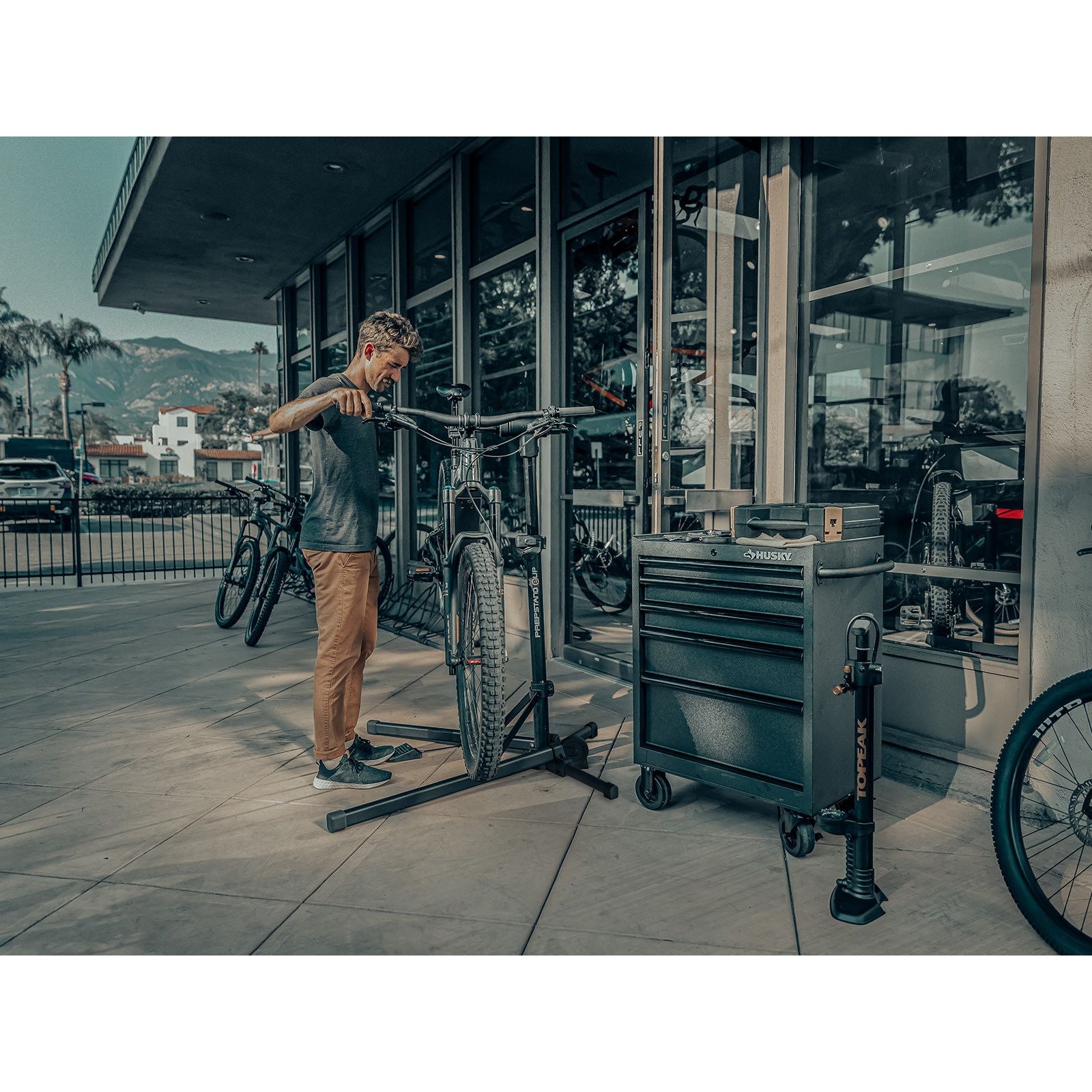 Topeak PrepStand eUP Pro Workstand | MTB Direct - The MTB Experts