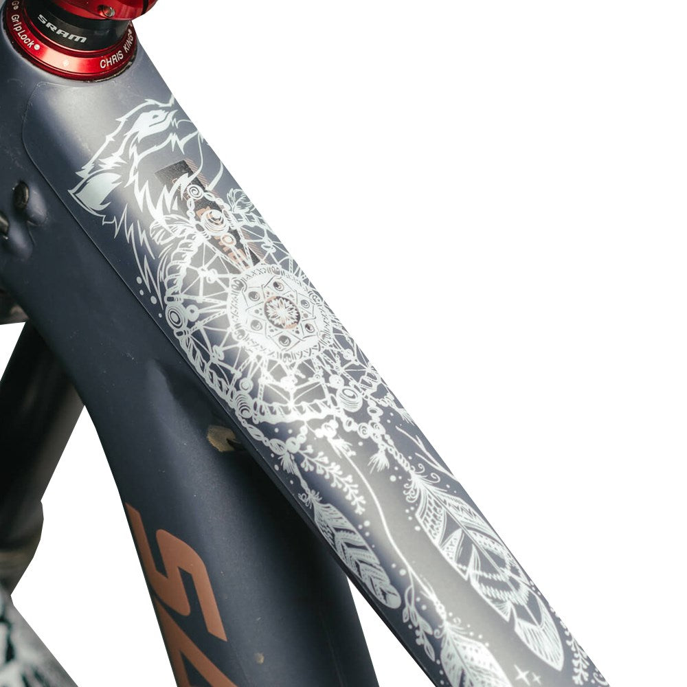 DyedBro Dream Catcher Bike Protection Film - White | MTB Direct