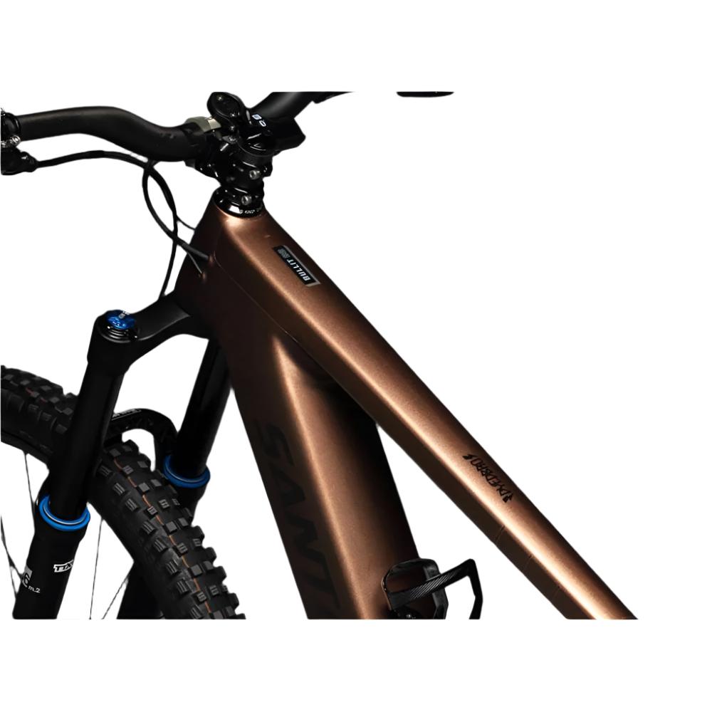 DyedBro E-MTB Bike Protection Film - Clear Matte - Black | MTB Direct