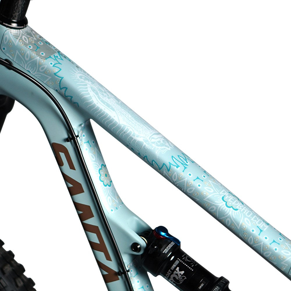 DyedBro Guadalupe Bike Protection Film - White | MTB Direct