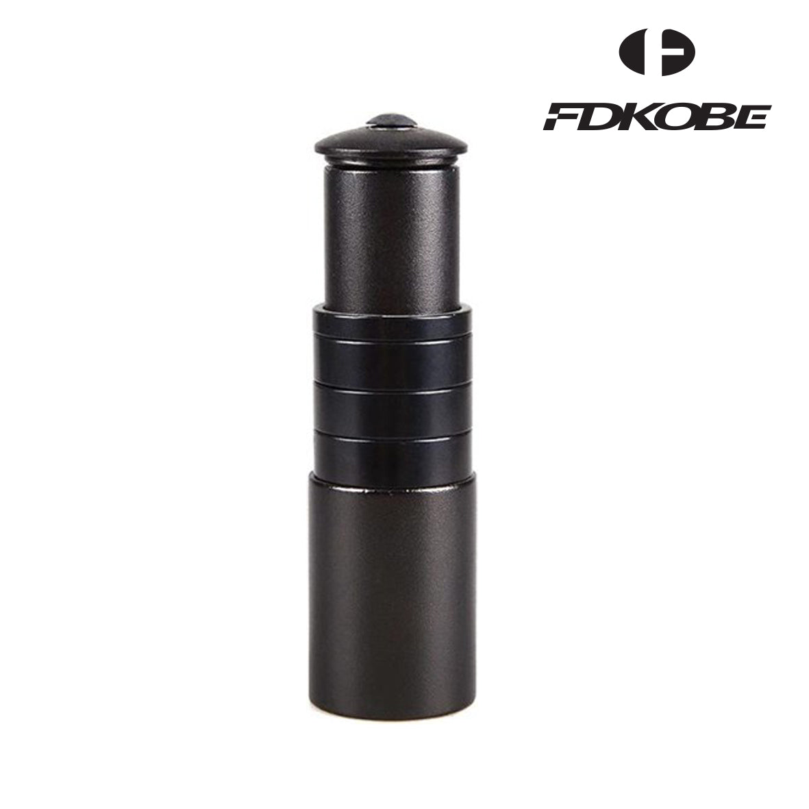 FD KOBE Riser for ahead stem inc spacers - Black for 1 1/8 steerer tub ...