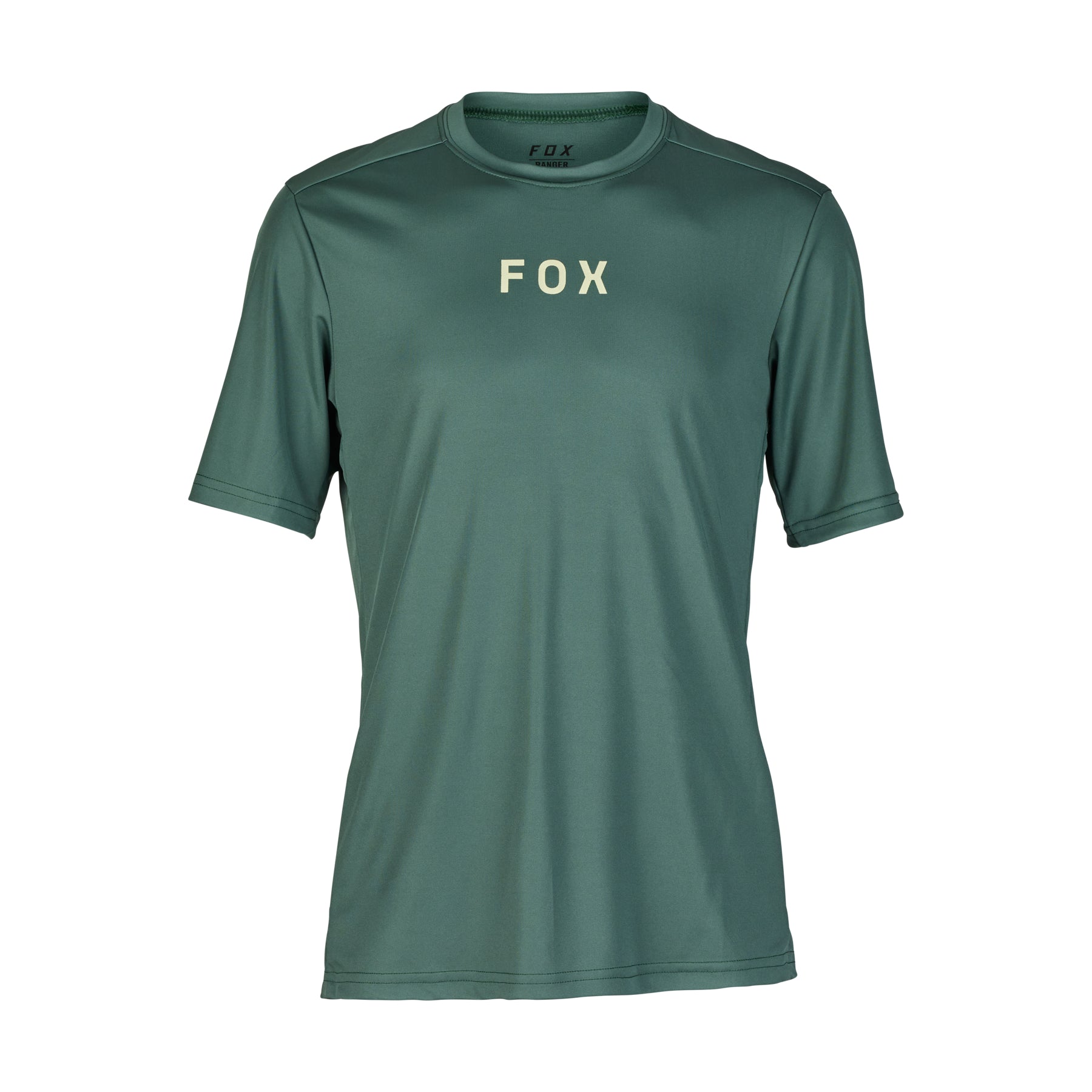 Fox Ranger Moth Short Sleeve Jersey - XL - Hunter Green | MTB Direct