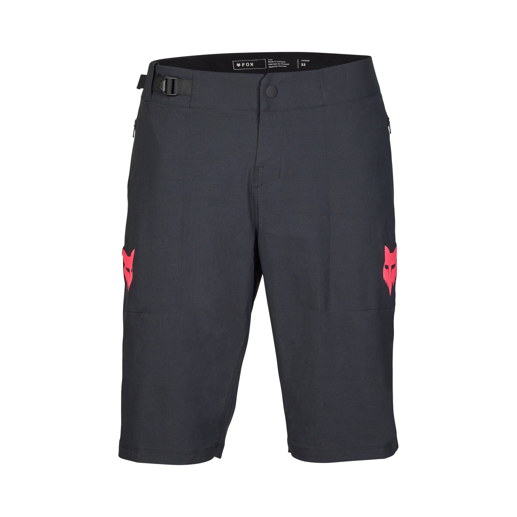 Fox Ranger Race Shorts - XL-36 - Black - Pink | MTB Direct