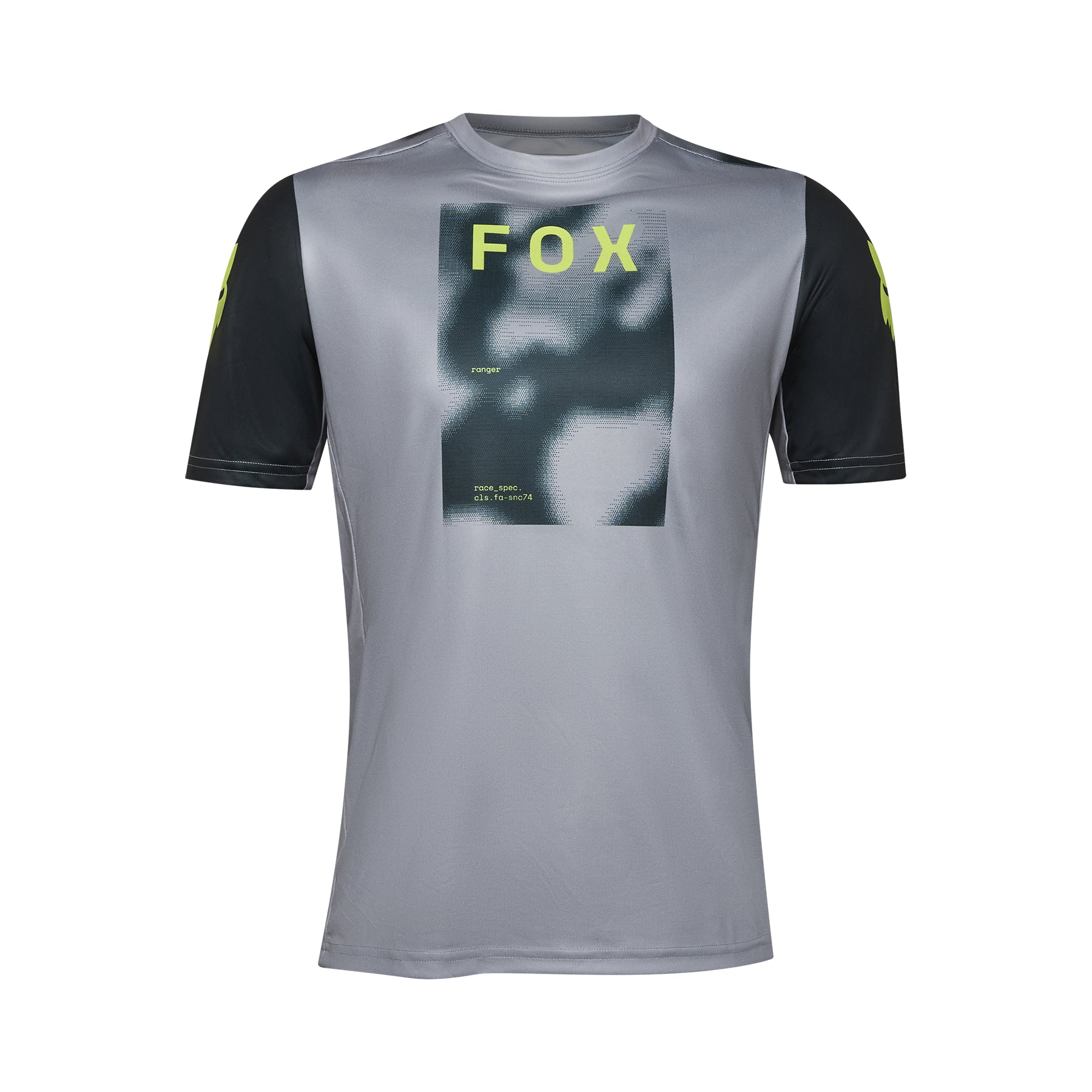 Fox Ranger Race Taunt Short Sleeve Jersey - XL - Steel Grey | MTB Direct