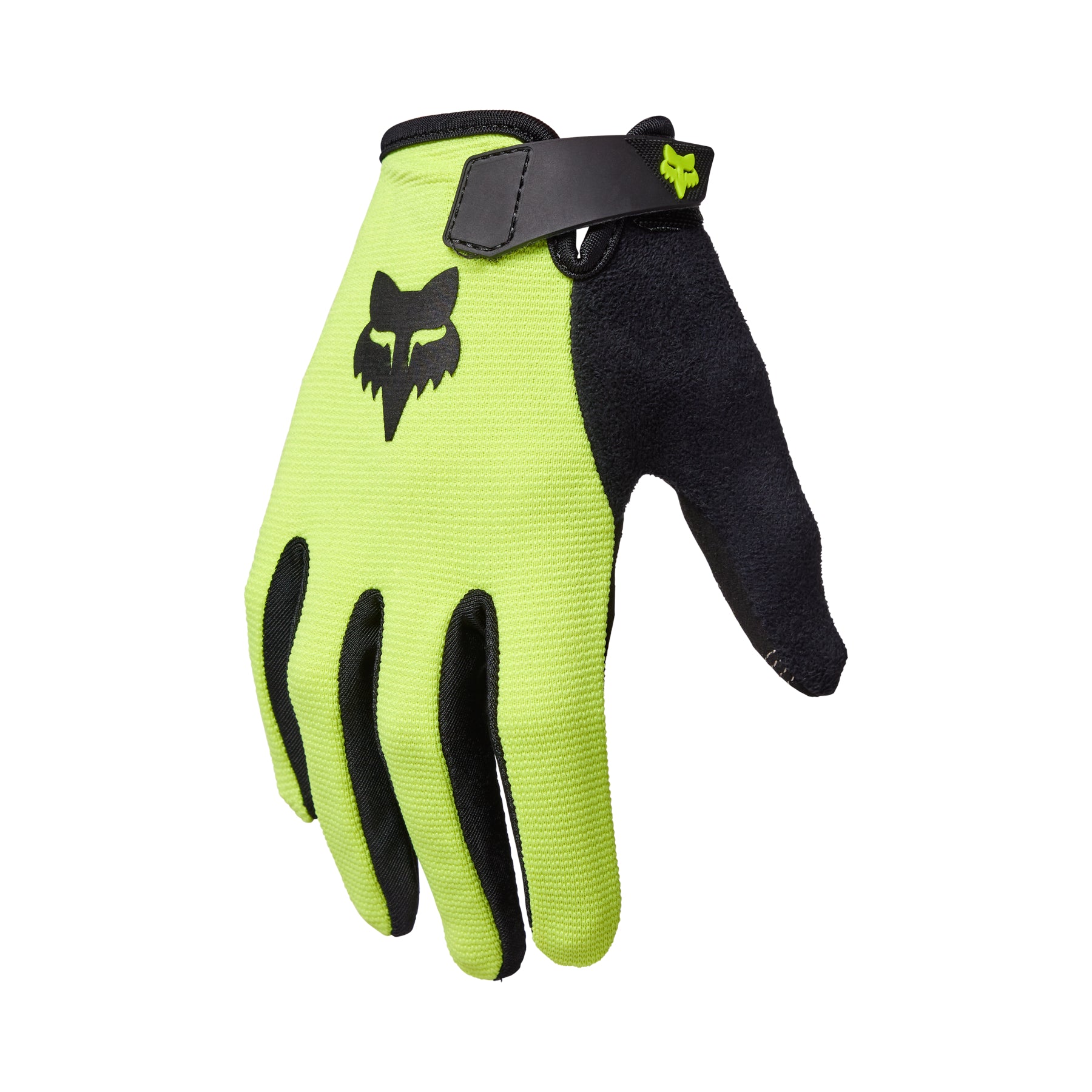 Fox Ranger Gloves Youth - Youth S - Flo Yellow | MTB Direct