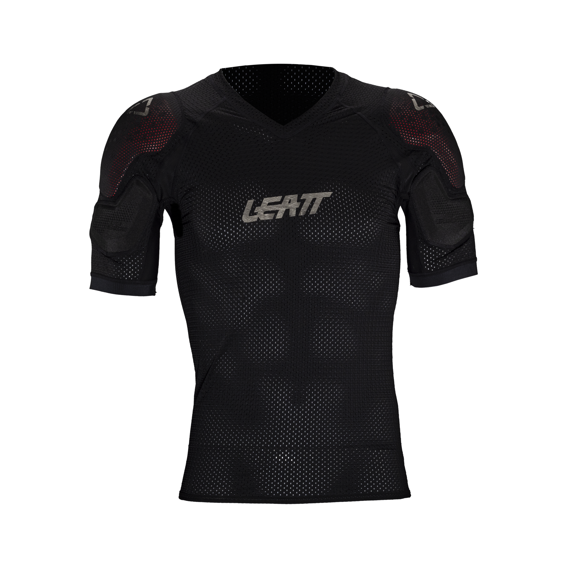 Leatt 3DF AirFit Lite Evo Shoulder Protection Tee - M - Black | MTB Direct