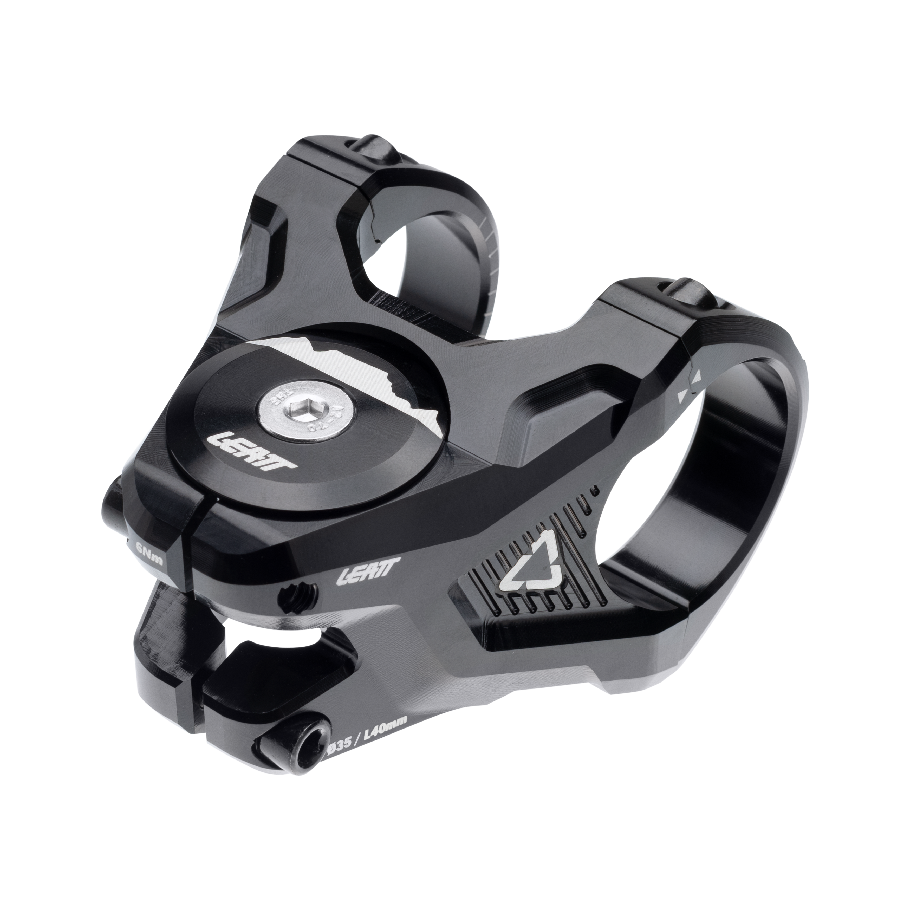 Leatt Gravity 6.0 Stem - 1 1/8th Inch Steerer - 35mm - 40mm - 0 Degree ...