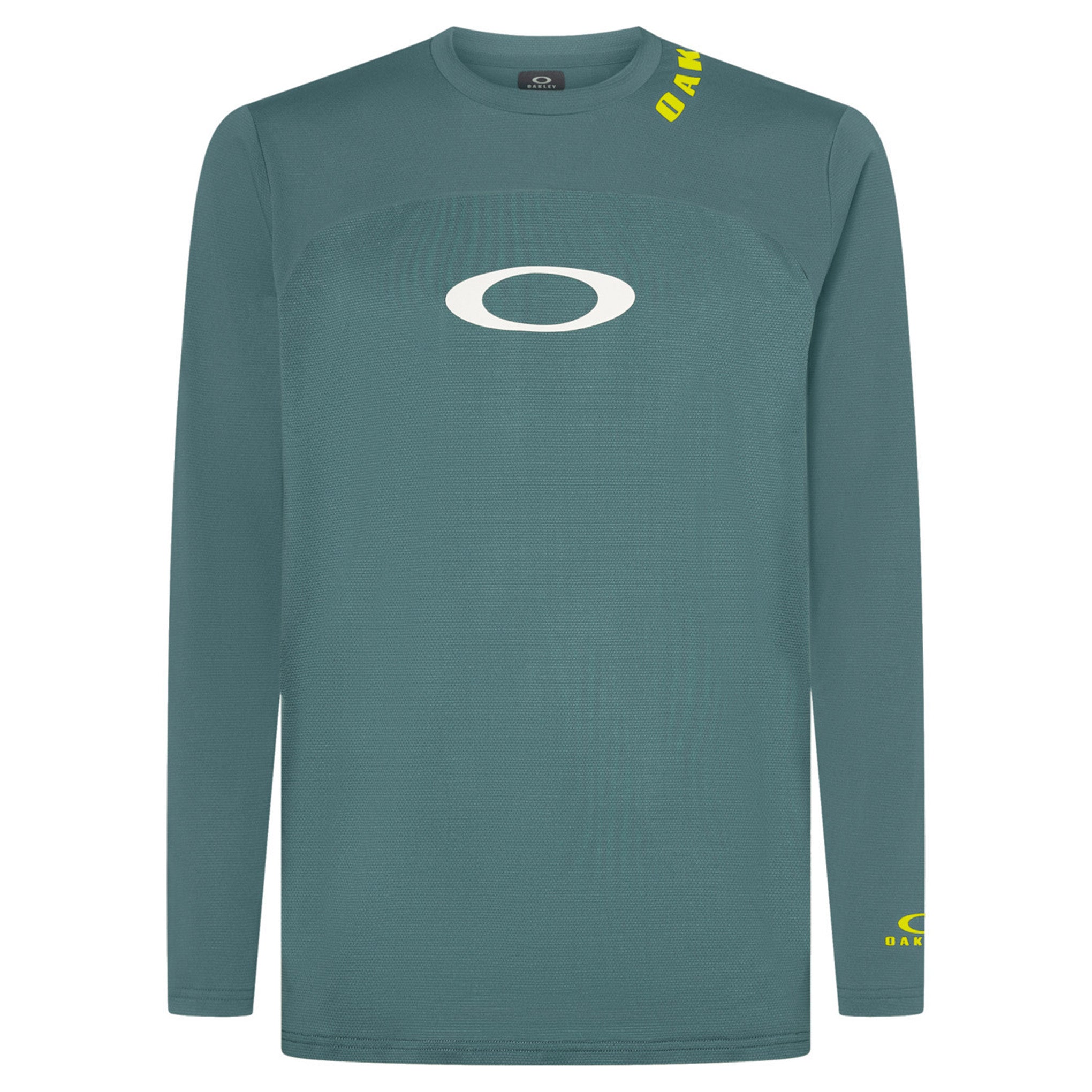 Oakley Free Ride RC Long Sleeve Jersey - XL - Pacific | MTB Direct