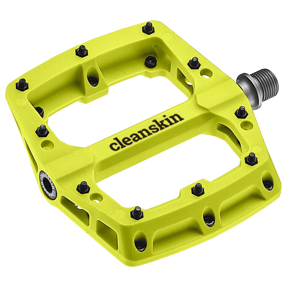 Shop 2nd D2 - Cleanskin C-Flat Composite Pedals - Composite - Yellow ...
