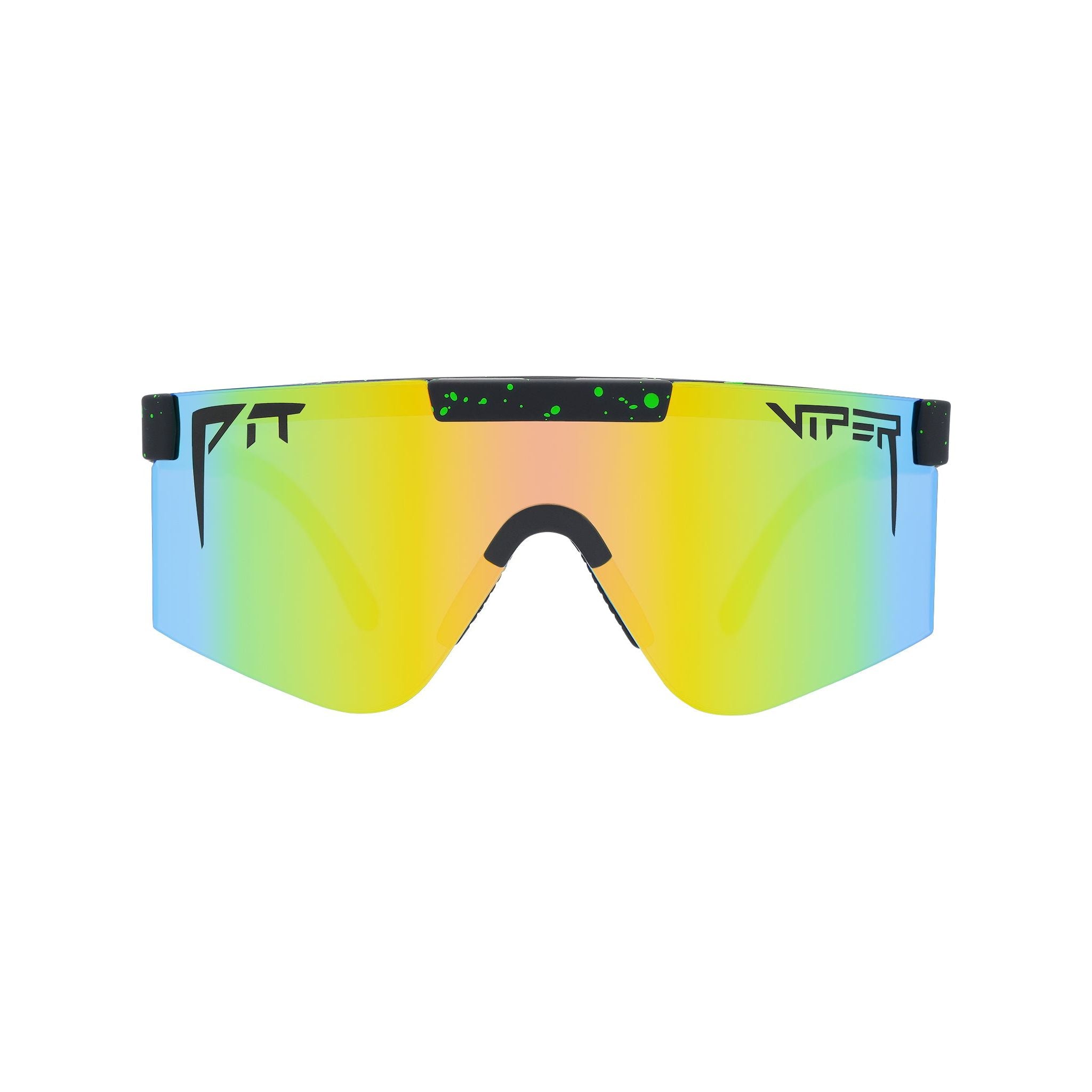 Pit Viper 2000s Sunglasses - The Monster Bull - Green - Mirror Non-Pol ...