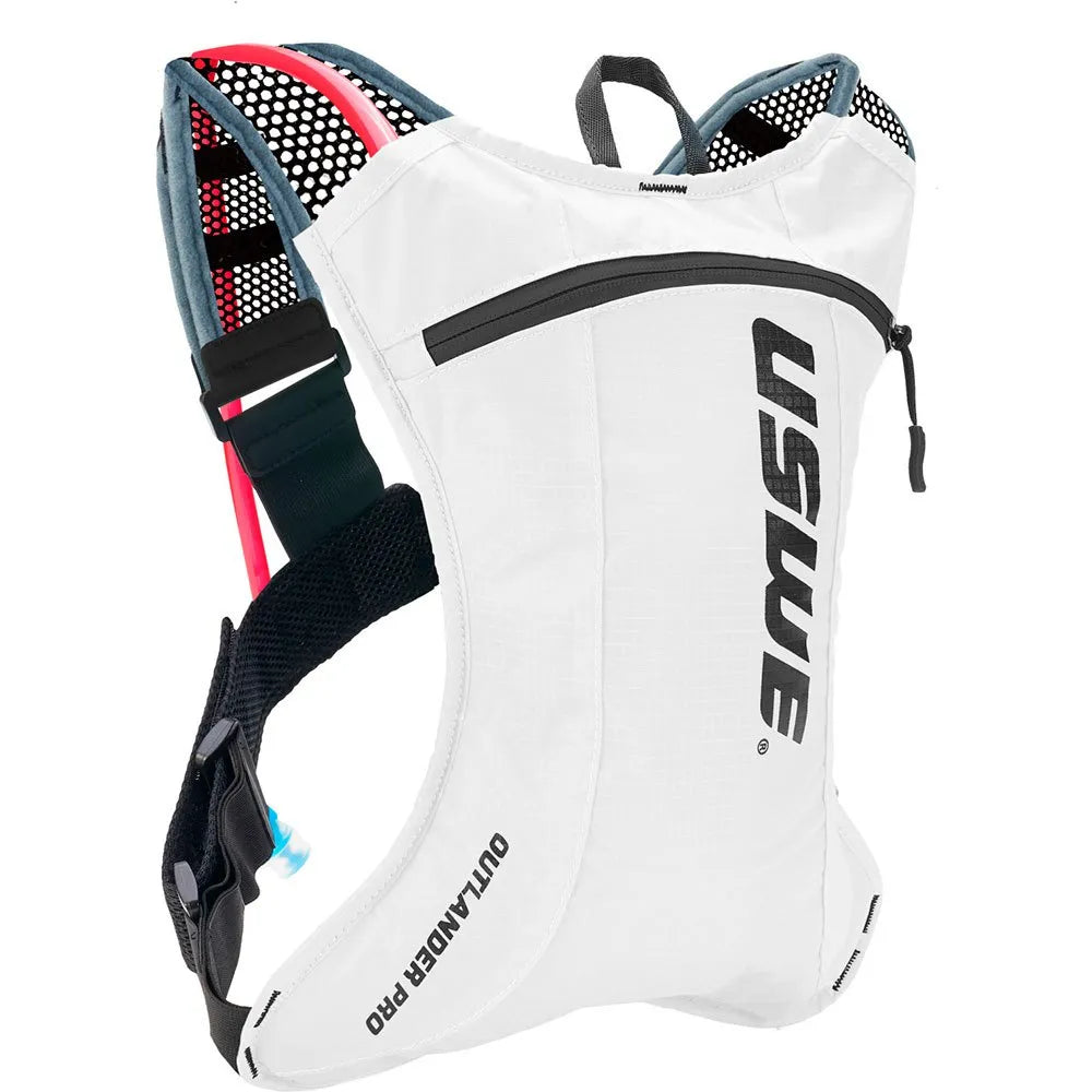 USWE Outlander Pro 2L Hydration Pack - 2L Pack - 2L Bladder - Cool Whi ...