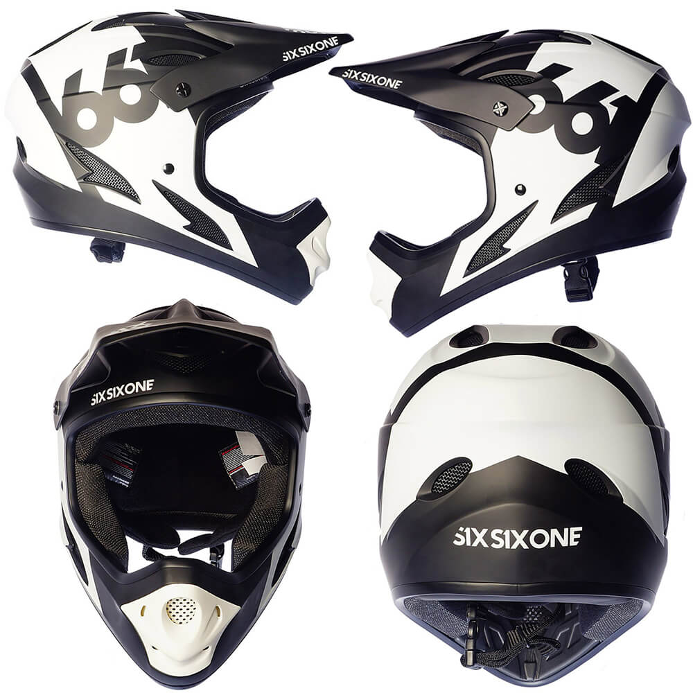 661 Comp Helmet - XL - White | MTB Direct