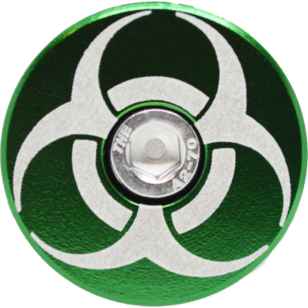 Capped Out Bio Hazard Top Cap | MTB Direct