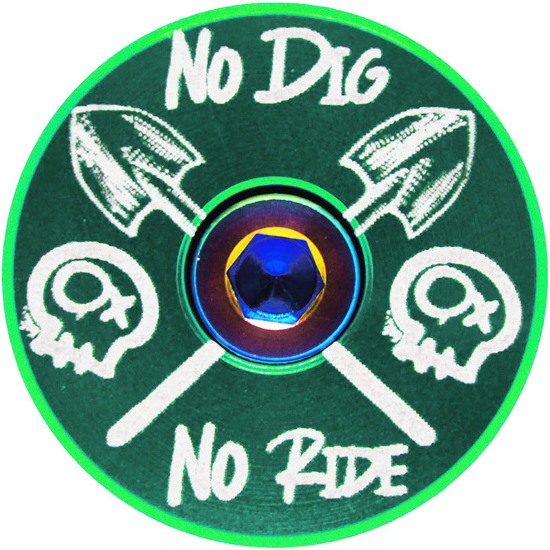 Capped Out No Dig No Ride Top Cap | MTB Direct