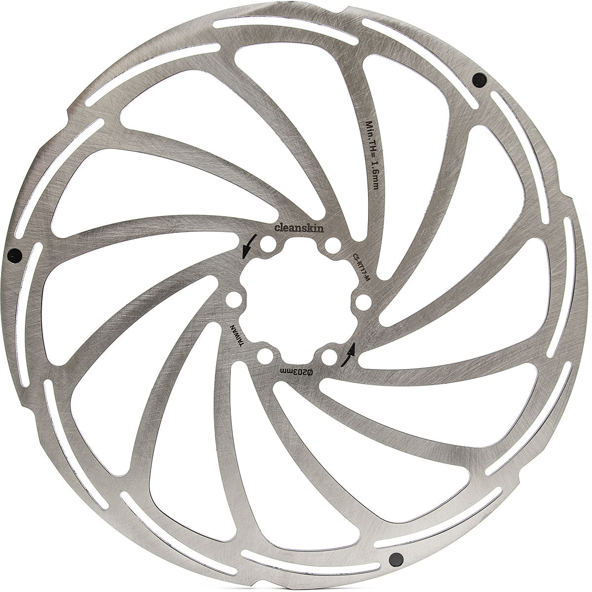 Cleanskin Anchor 6 Bolt Disc Brake Rotor - 203mm - 6 Bolt | MTB Direct