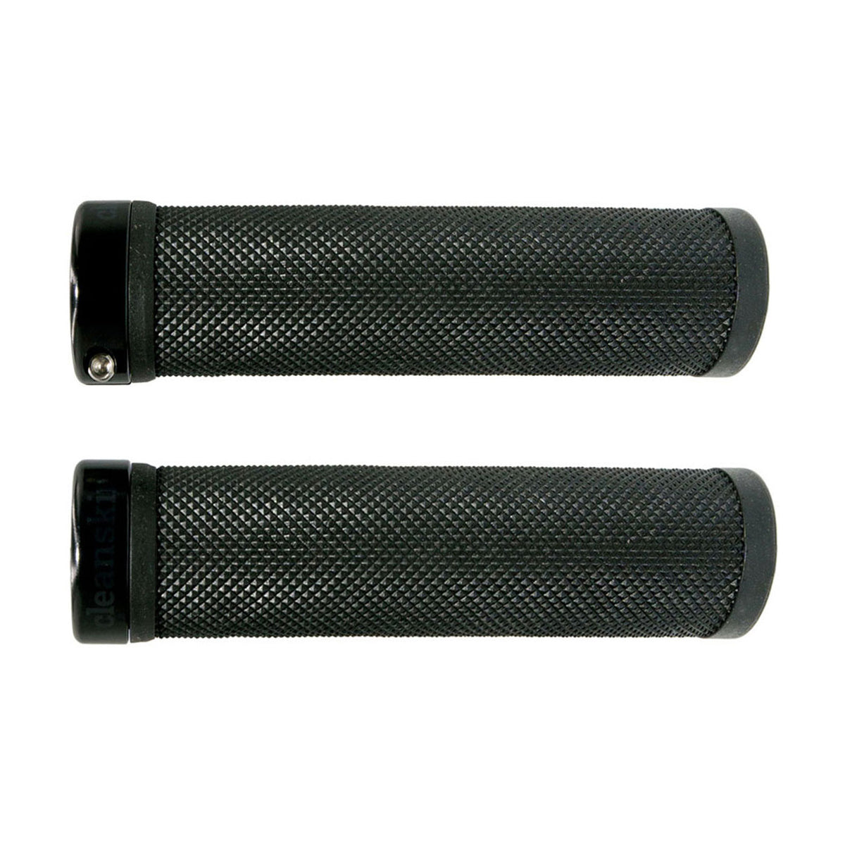 Cleanskin Vice Single Clamp Lock On Grips - Black | MTB Direct