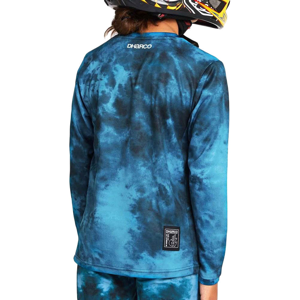 DHaRCO Youth Gravity Long Sleeve Jersey - Youth 2XL - Snowshoe | MTB Direct