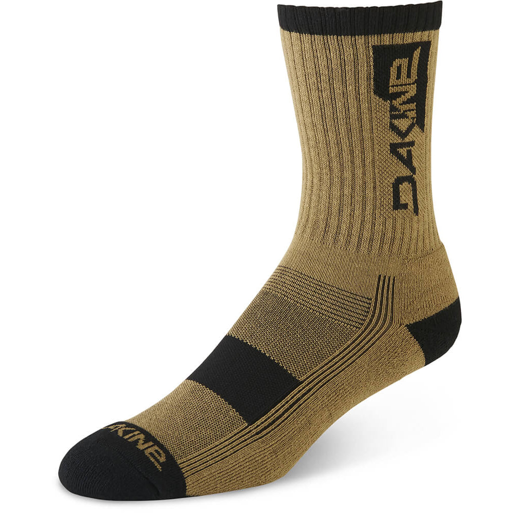 Dakine Step Up Socks - S-M - Dark Olive | MTB Direct