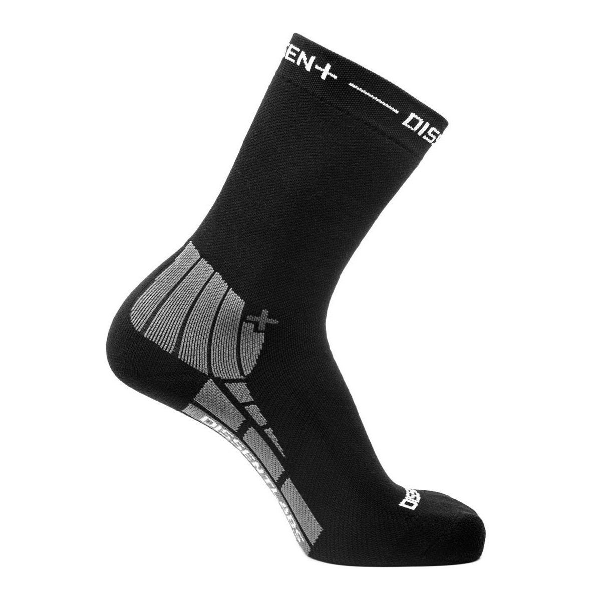 Dissent Genuflex Compression Crew Protect 8 Inch Socks - XL - Black ...
