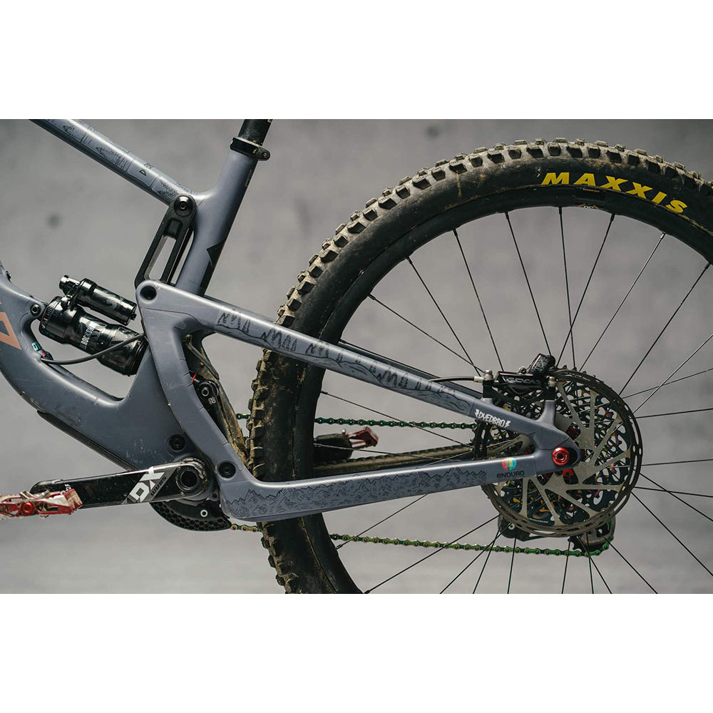 DyedBro EWS MOUNTAINS Bike Protection Film | MTB Direct