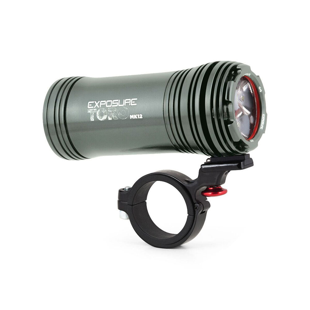 Exposure Toro Mk12 3200 Lumen Front Light - Gun Metal Black | MTB Direct