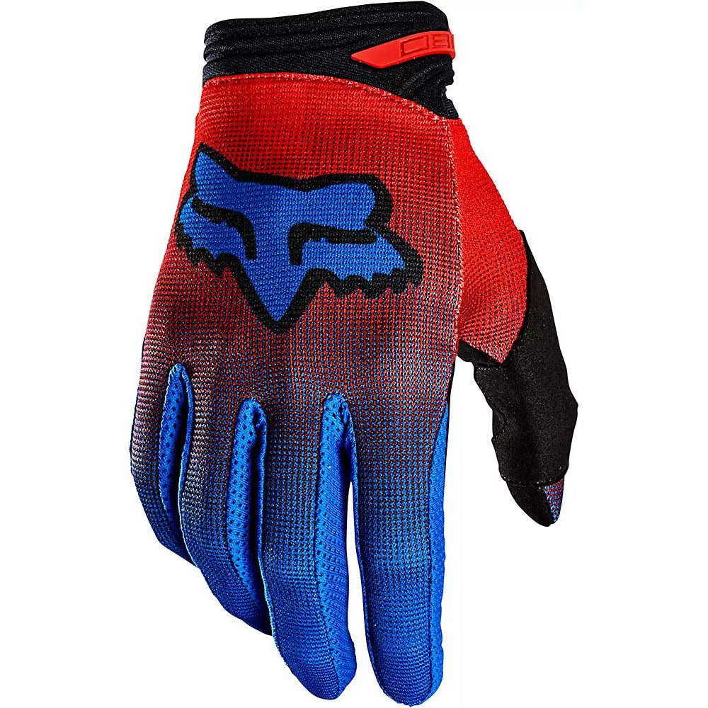 Fox 180 Oktiv Gloves - 2XL - Fluorescent Red | MTB Direct