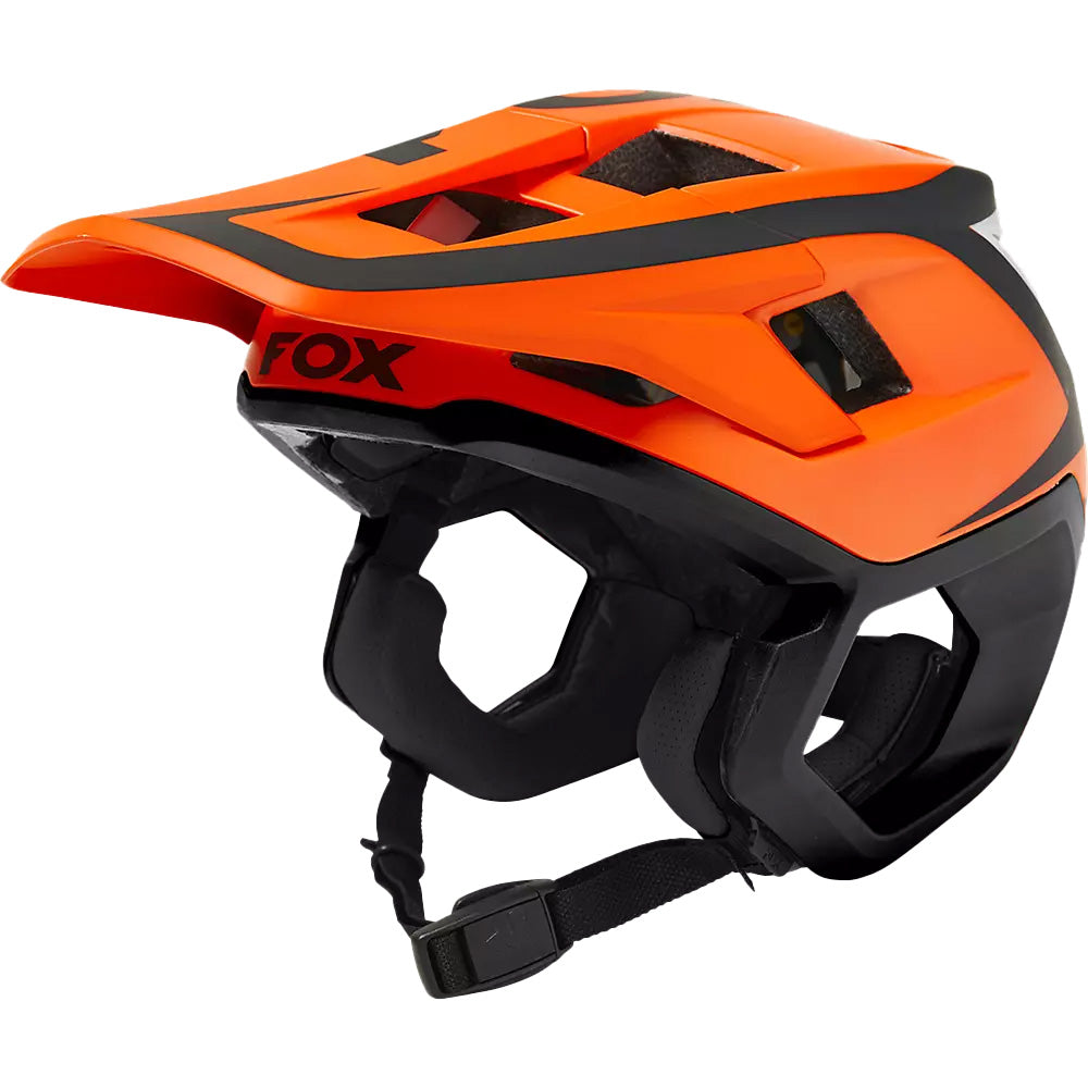 Fox Dropframe Pro MIPS Helmet - M - Dvide Fluorescent Orange - AS-NZS ...