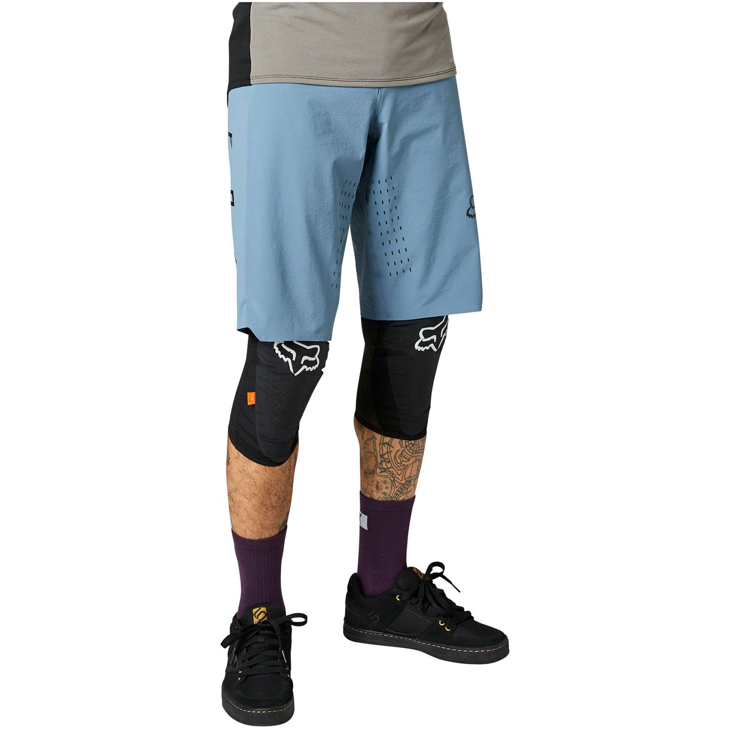Fox Flexair Shorts Without Liner - XS-28 - Matte Blue | MTB Direct