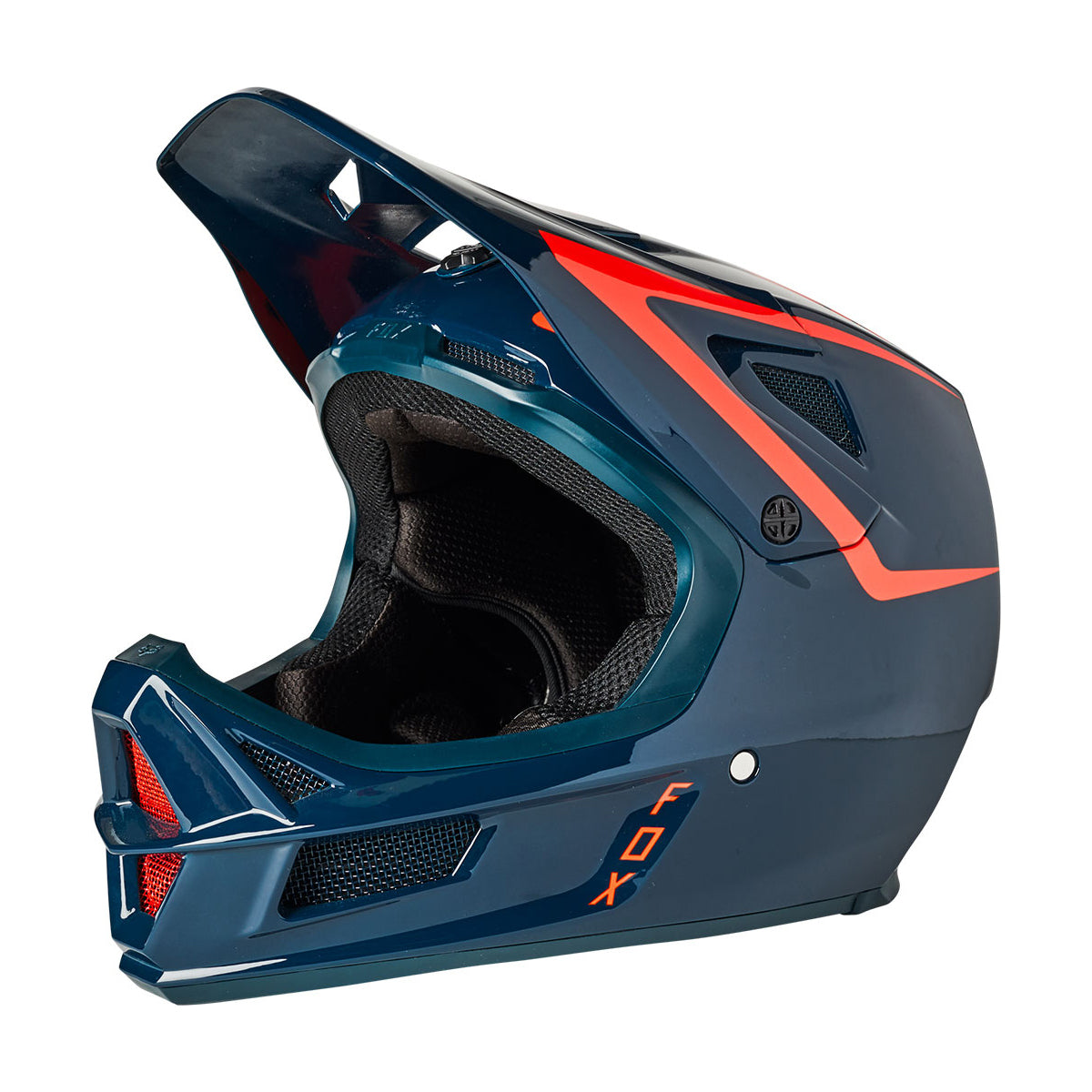 Shop 2nd D1 - Fox Rampage Comp Helmet - 2XL - Repeater Dark Indigo - 2 ...