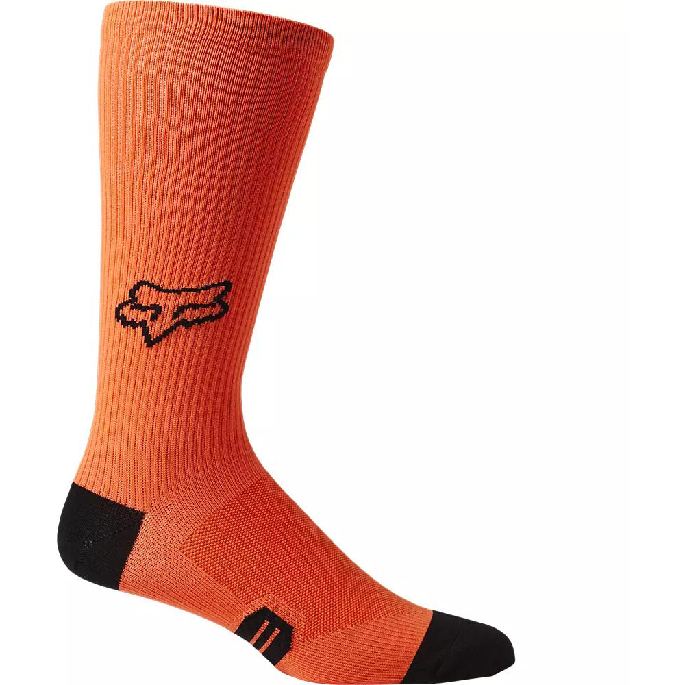 Fox Ranger 10 Inch Socks - S-M - Fluorescent Orange | MTB Direct