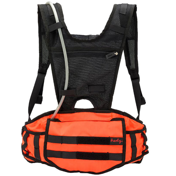 Henty Enduro Lumbar Backpack - Orange - Includes Bladder | MTB Direct
