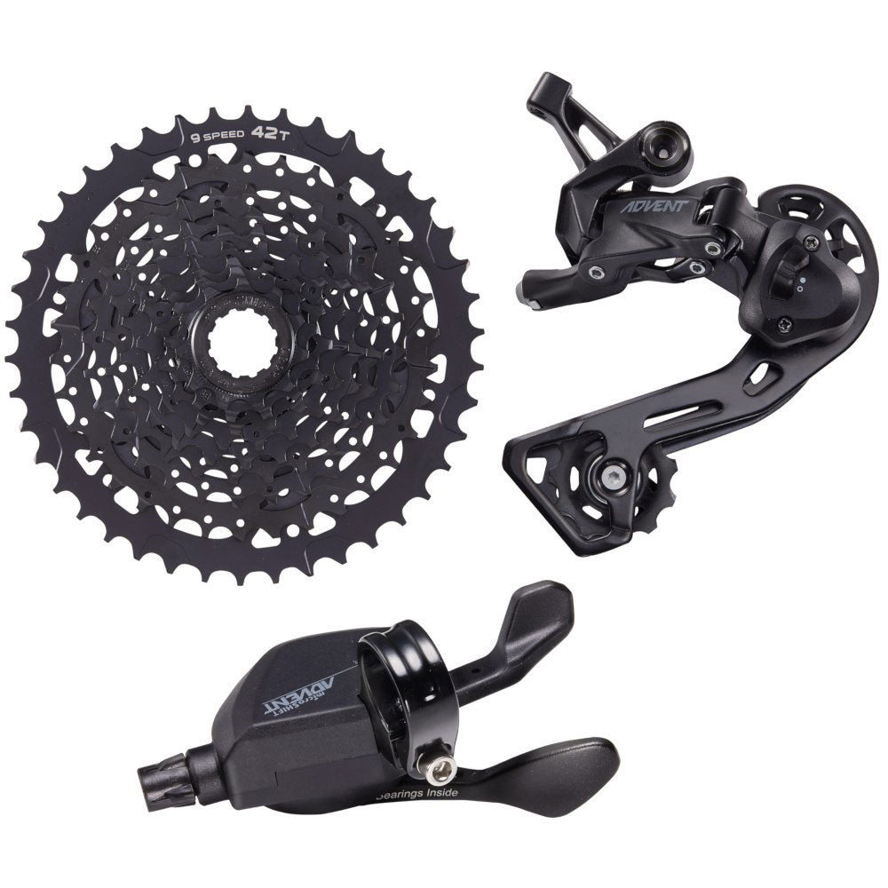 Microshift Advent 9 Speed Wide Range Group Set | MTB Direct