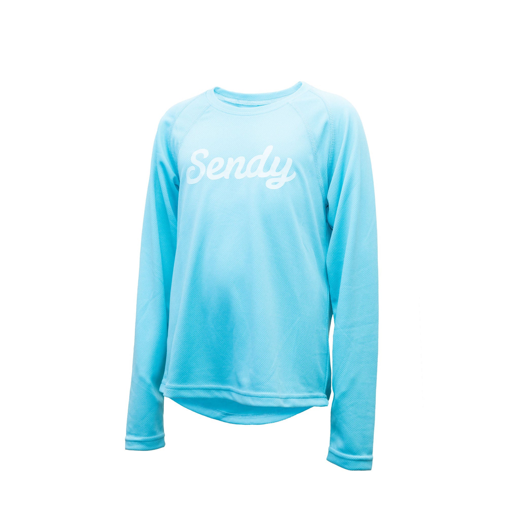 Sendy Send It Long Sleeve Youth Jersey - Youth XL - The Gem - Teal ...