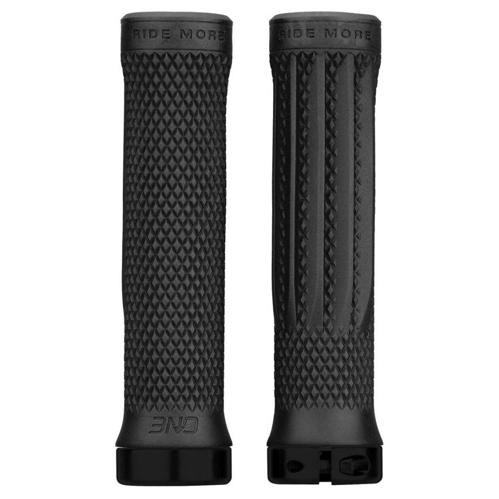 OneUp Components Lock On Grips - Black | MTB Direct