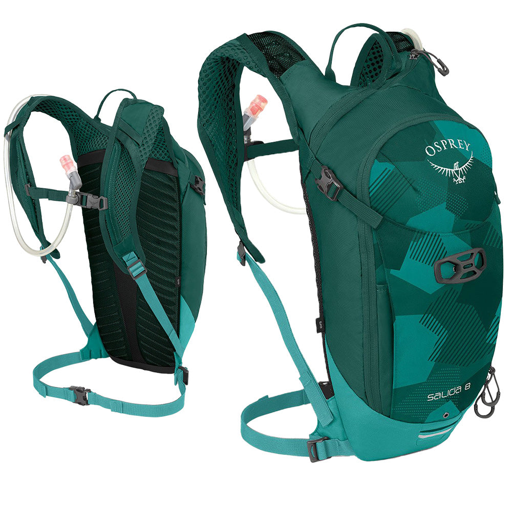 Osprey Salida Women's Hydration Pack - 8L Pack - 2.5L Bladder - Teal G ...