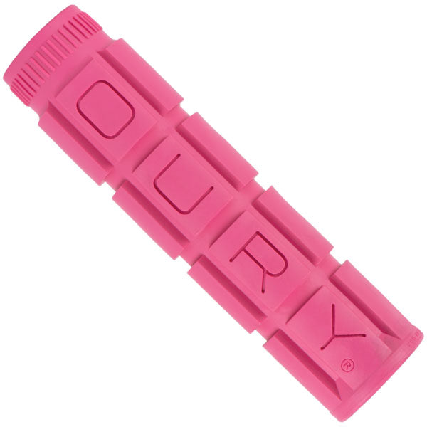 Oury Single Compound Slide On Grips v2 - Pink | MTB Direct