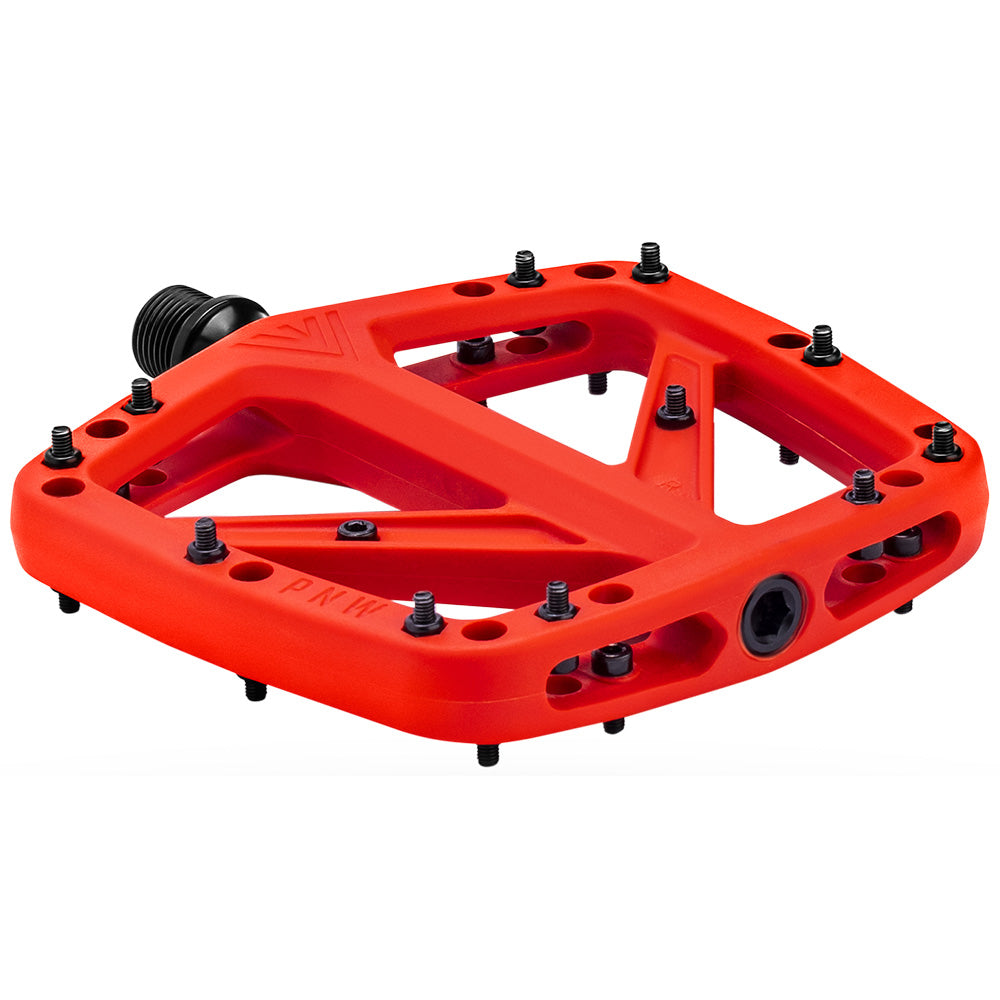 PNW Components Range Composite Pedals - Really Red | MTB Direct