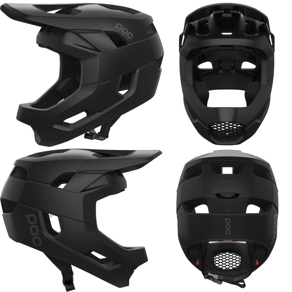 POC Otocon Helmet - S - Uranium Black Matte | MTB Direct