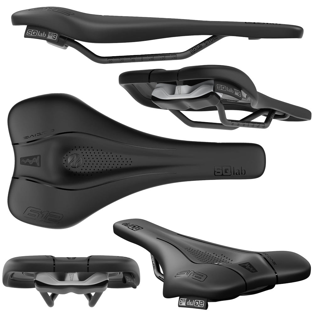 SQLab 612 Ergowave Active 2.1 S-Tube Saddle | MTB Direct - The MTB Experts