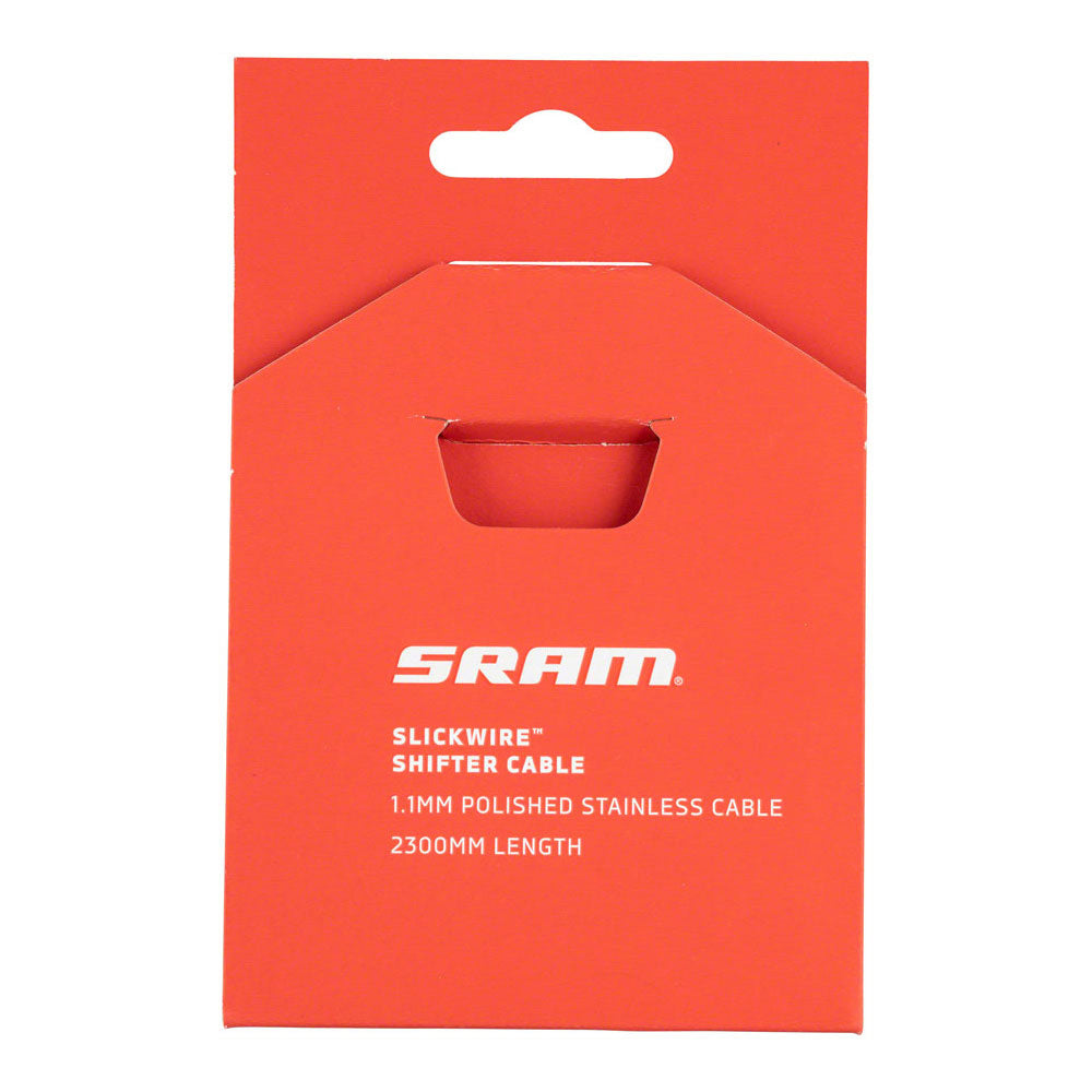 SRAM SlickWire Coated Stainless Shift Inner Cable - 1.2mm - 2.3m - V2 ...
