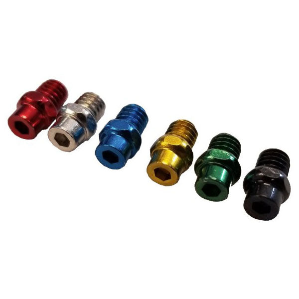 TAG Metals Pedal Pin Kits - Black - Hex Pin - 8mm | MTB Direct