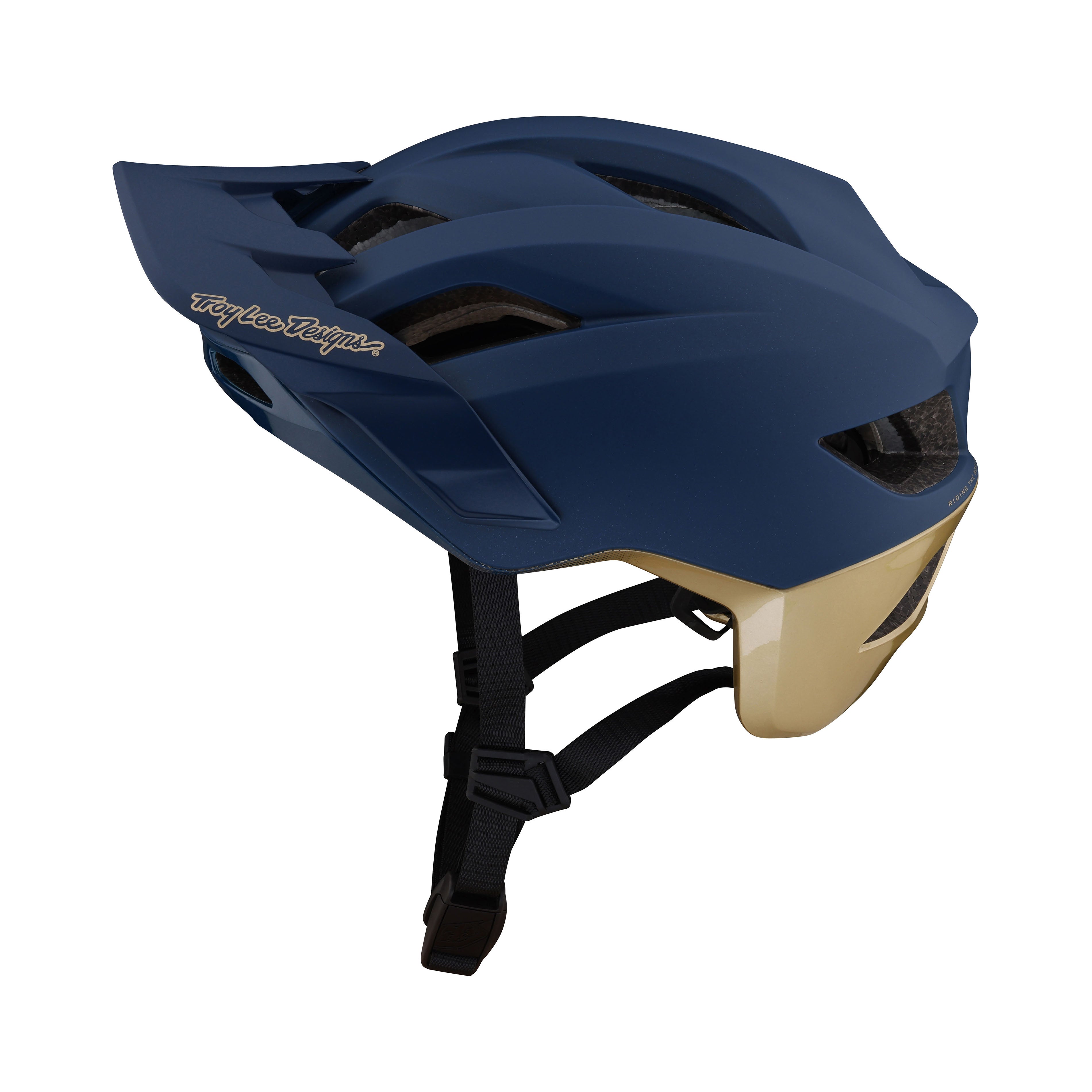 TLD Flowline SE MIPS Helmet - XS-S - Radian Navy-Titanium | MTB Direct